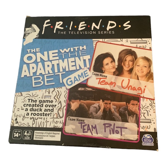 Warner Bros. | Games | Friends Tv Series Board Game 220 Apartment Bet ...